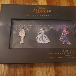 Disney | Accessories | Princess Designer Fashion Disney Pins | Poshmark